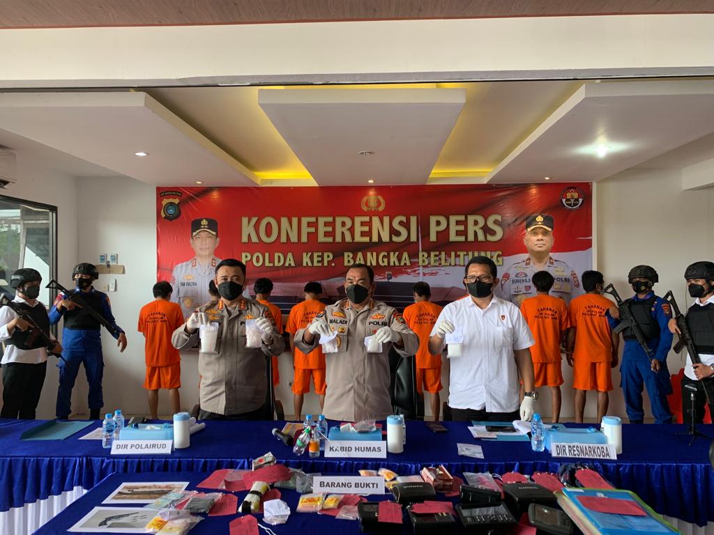 Hendak Edarkan Sabu, Rizani Langsung Diringkus Dit Polairud Polda Babel ...