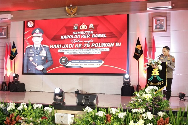 Hari Jadi Ke 75 Polwan RI, Ini Pesan Kapolda Bangka Belitung Kepada Polwan - Tribratanews Polda ...