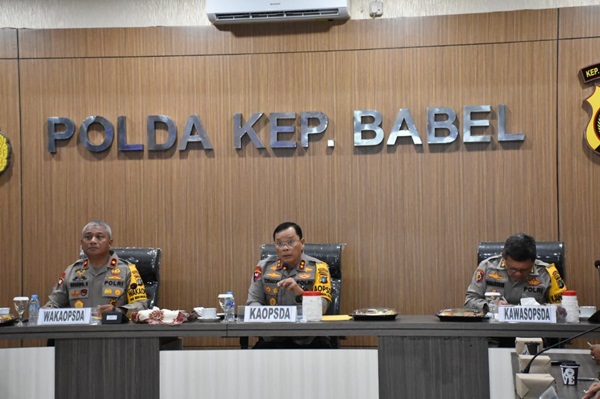 Kapolda Bangka Belitung Pimpin Anev Operasi Mantap Brata Menumbing 2023-2024 - Tribratanews ...