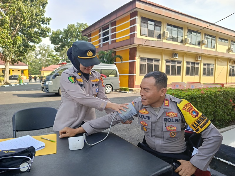 Pastikan Kesehatan Personel yang Prima, Subsatgas Dokkes Lakukan Pemeriksaan Kesehatan Personel ...