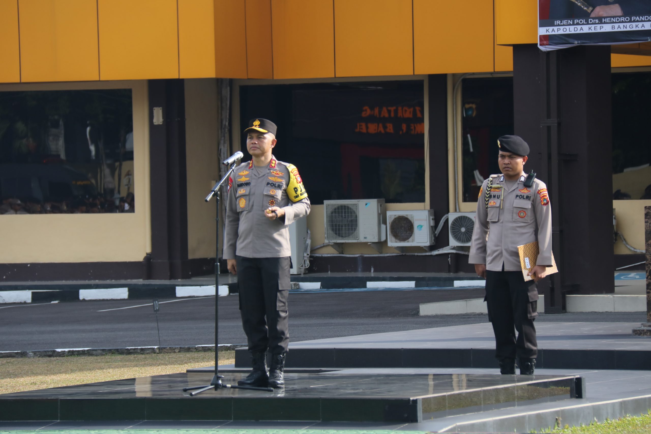 Kapolda Babel : Jadi Pemimpin Harus Menjadi Teladan Hingga Contoh Yang Baik Kepada Anggota Dan ...